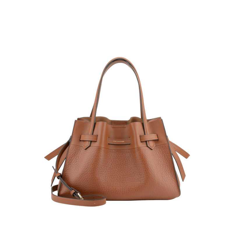 Camel handbag size M