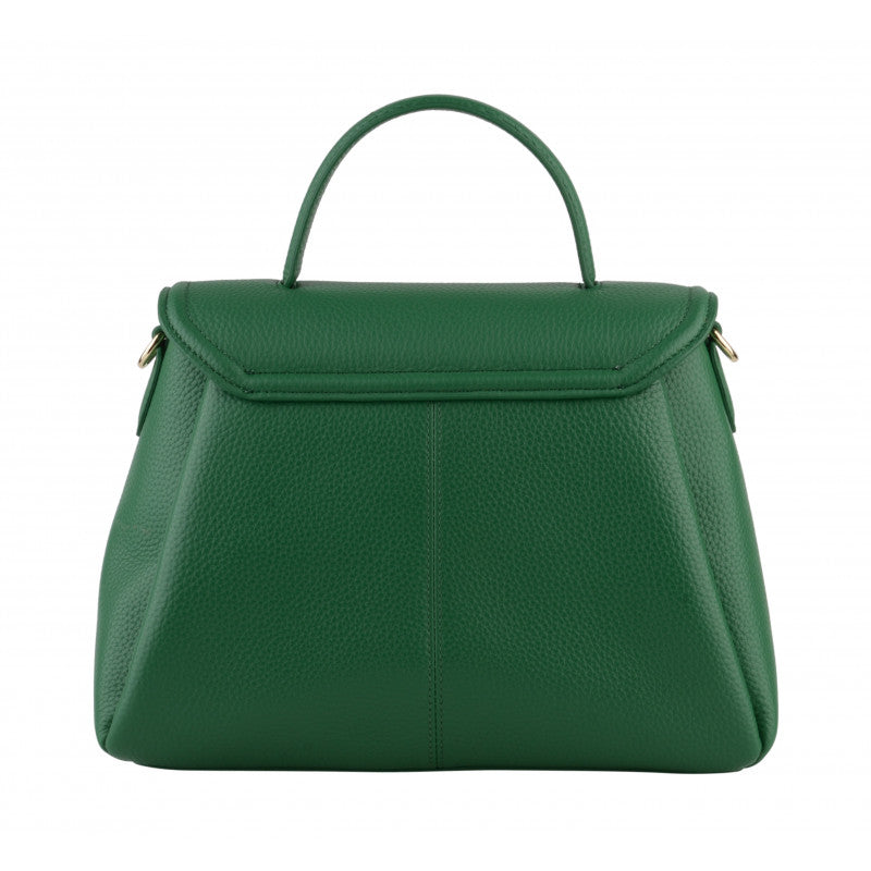 Large green hand-carried bag